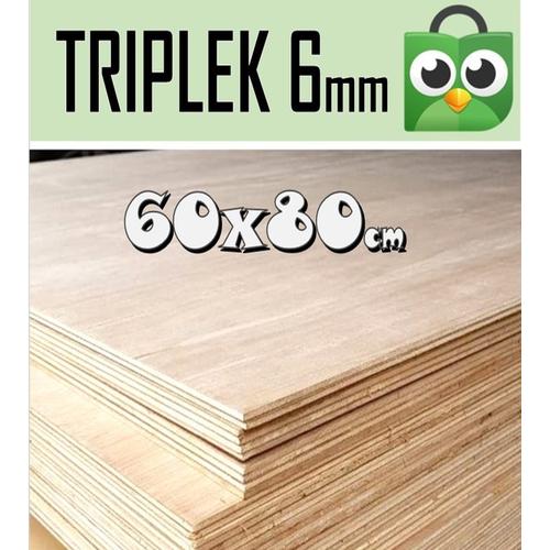 Jual TRIPLEK 6mm 60x80cm (Triplek Merenti Campur MC Uty 6mm 60x80 cm ...