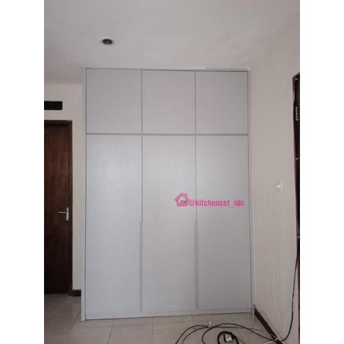 Jual Wardrobe Minimalist Plywood Blockmelaminto finishing HPL Taco ...