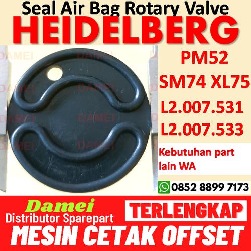 Jual Heidelberg Rotary Valve Seal PM52 XL75 L2.007.531 Seal L2.007.533 - D - Kota Bekasi - Damei ...