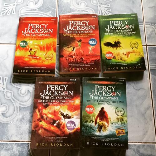 Jual Original Percy Jackson and The Olympians Jilid 1 2 3 4 5 Bhs ...