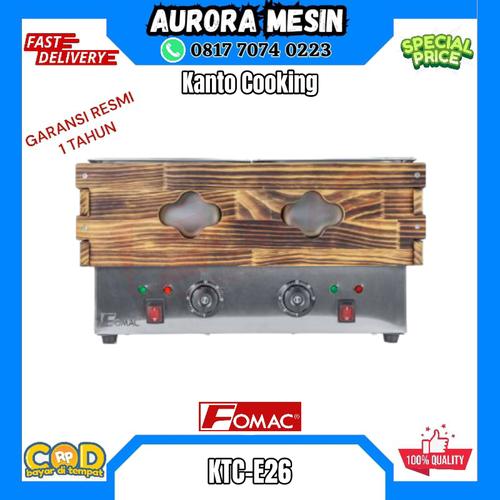 Jual MESIN PEREBUS MAKANAN KANTO COOKING MACHINE KTC-E26 FOMAC ...