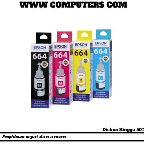 Jual tinta printer epson l360 black color l110 l210 l220 - Merah ...