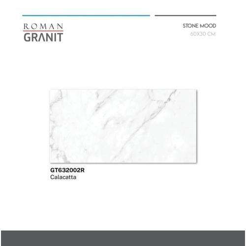 Jual Roman Granit Lantai 60x30 Calacatta / Lantai Granit Putih Marmer ...
