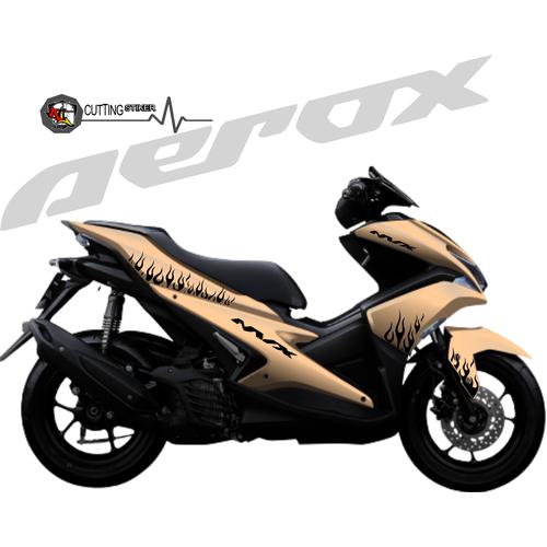 Jual STRIPING AEROX OLD/285/STIKER CUTTING/STRIPING API/STIKER NVX/API ...