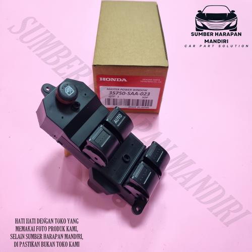 Jual Saklar Master Power Window Jazz GD3 City GD8 2003 - 2008 - Jakarta ...