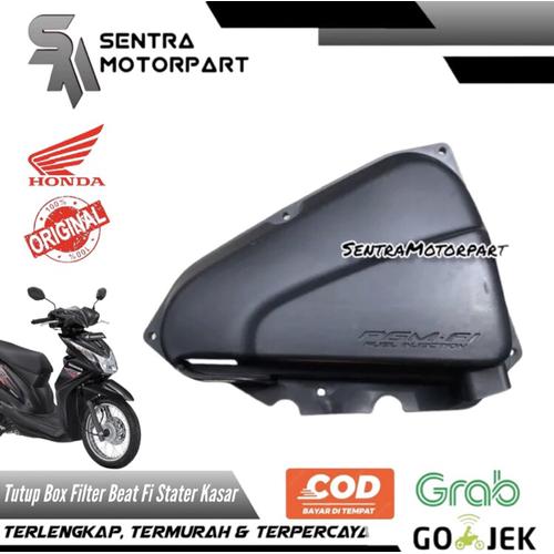 Jual Tutup cover box filter saringan udara beat fi stater kasar ...