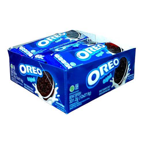 Jual OREO Cookies - Rasa Krim Vanila isi 4 - Kemasan Ekonomis - ISI 3 ...