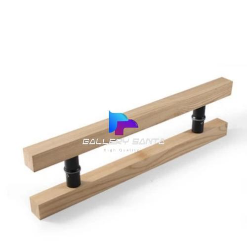 Jual Handle Pintu Kayu Jati Model Balok Minimalis / Gagang Pintu Rumah ...