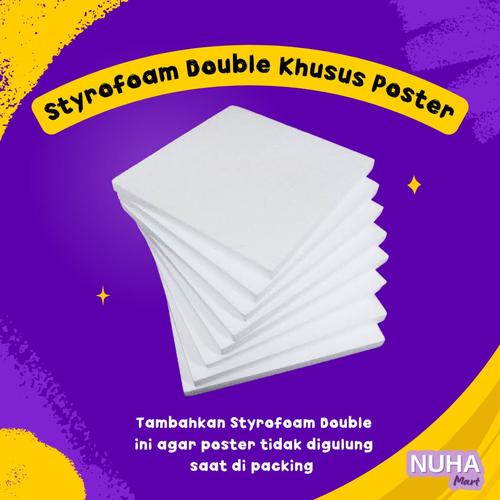 Jual Double Styrofoam Packing Poster A3+ - Double Styrofoa - Kab. Bogor ...
