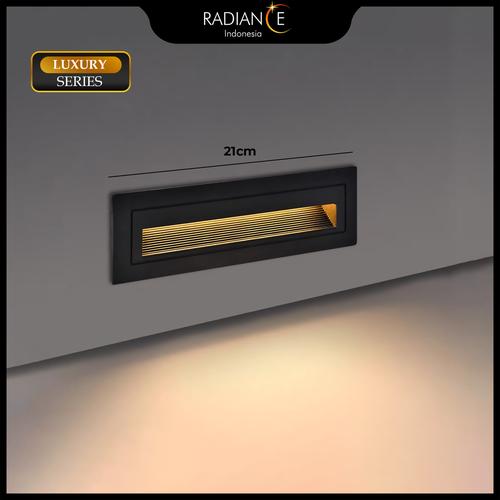 Jual Lampu Tangga LED Outdoor Persegi Panjang 21cm 6watt Waterproof ...