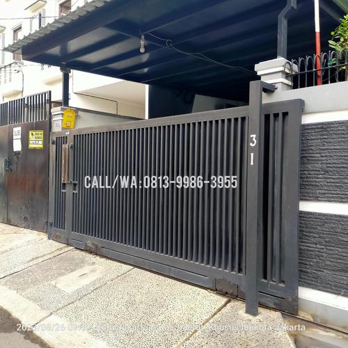 Jual Pagar Besi Rumah Minimalis || Pagar Besi Minimalis - Jakarta Barat ...
