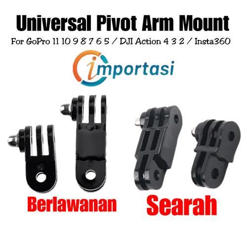 Jual Universal Pivot Arm Mount for Action Cam Gopro Osmo Insta360 Brica ...
