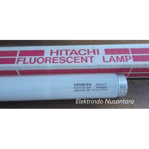 Jual Lampu Hitachi Akuarium 20 watt TL F20T10/BR 20w Aquarium Lamp ...
