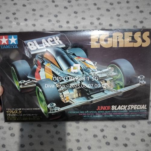 Jual Tamiya 18510 Egress Jr / Egress Junior Black Special Mij (1st ...