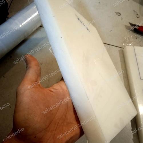 Jual nylon pe sheet putih 10mm x 10cm x 40cm / pe lembaran putih - Jakarta Barat - sahabat99 ...