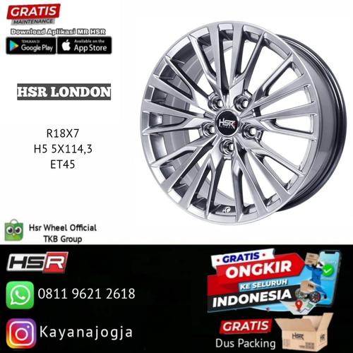Jual Velg Alphard R18 HSR London lebar 7 Ring 18 Innova Voxy Zenix Dll - Kab. Sleman - KAYANA ...