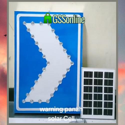 Jual Lampu Penunjuk Arah Solar Panel Rambu Tenaga Surya - Jakarta Barat ...