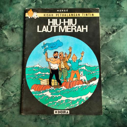 Jual Komik Tintin Hiu Hiu Laut Merah, Indira - Kota Tangerang ...