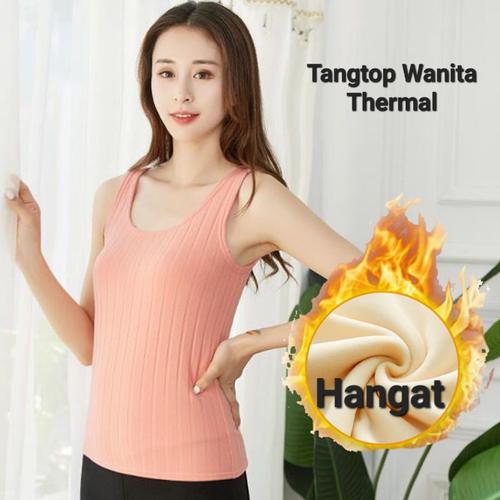 Jual Tengtop / Tanktop Musim Dingin Long John Wanita 08 - Putih, 2XL ...