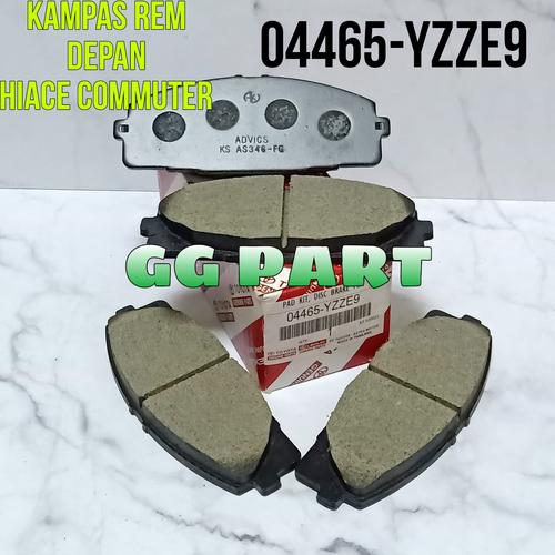 Jual BRAKE PAD FRONT TOYOTA HIACE COMMUTER KAMPAS REM DEPAN - Jakarta ...