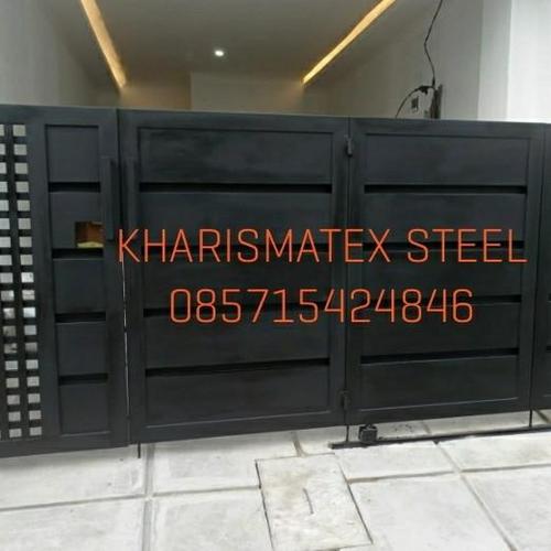 Jual pintu pagar lipat minimalis - Kab. Bekasi - oxva shop | Tokopedia