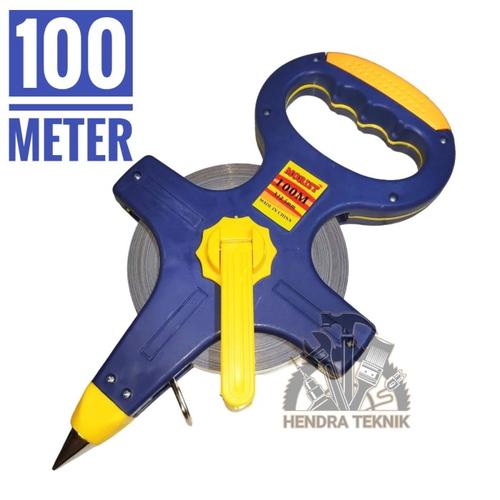 Jual METERAN PLAT BAJA 100M ROL METER TANCAP HD METERAN TUSUK STEEL ...