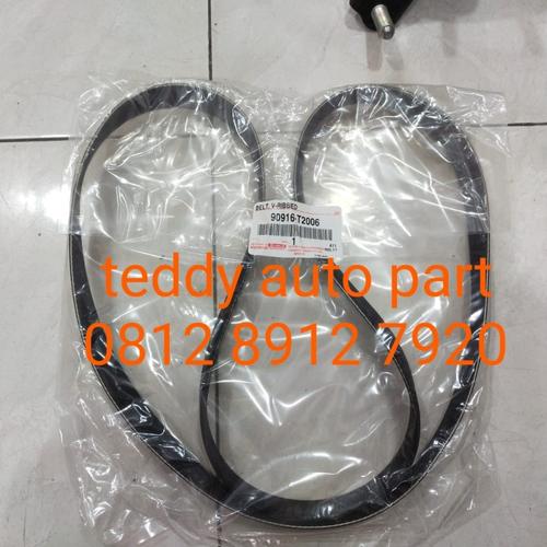 Jual fan belt fanbelt fortuner innova hilux diesel 2KD original toyota ...