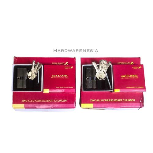Jual CLASSIC Kunci Silinder Pintu 60 mm (Computer Key) BESAR / KECIL ...