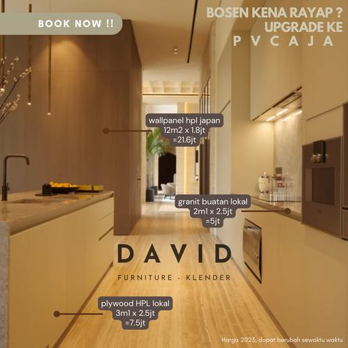 Jual kitchen set anti rayap custom bahan pvc hmr plywood jakarta ...