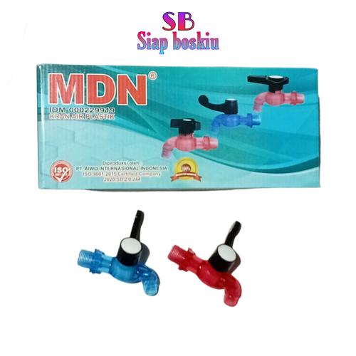 Jual kran air PVC merk mdn 207 / kran air mdn putaran engkol - Jakarta ...