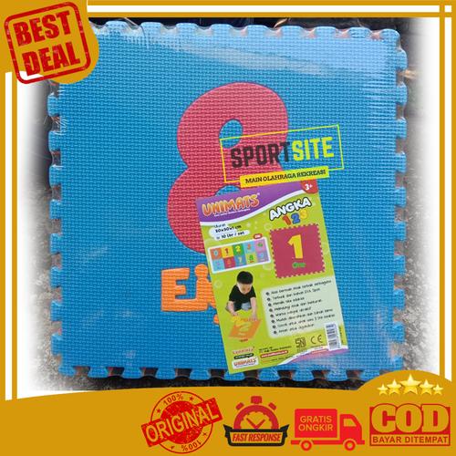 Jual Evamat Angka Gambar. Karpet Karet Puzzle Mainan Anak Berhitung ...