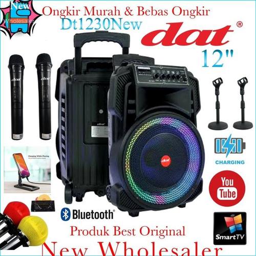 Jual Speaker Wireless Aktif Portable Dat Dt1230 New 12 Inch Original ...