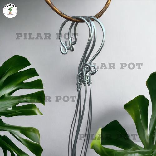 Promo Kawat Tali Gantungan Pot Bunga Untuk Gantungan Tanaman - ISI 10 ...