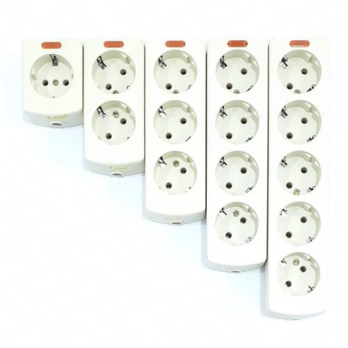 Jual VT 8011~5 Stop Kontak Arde Lampu 1 2 3 4 5 Lubang Tanpa Kabel - VT ...