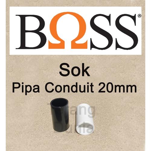 Jual Soket pipa Boss Conduit 20mm Sok Pipa Conduit 20mm Soket Boss ...