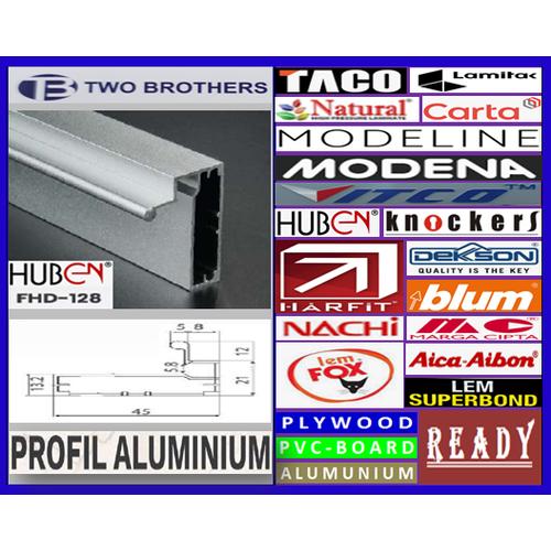 Jual Huben FHD 128 - Silver Pasir - Profil Aluminium - Jakarta Barat ...
