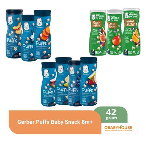 Jual Gerber Puffs Baby Snack 8m+ 42 gr - Sweet Potato - Kota Tangerang ...