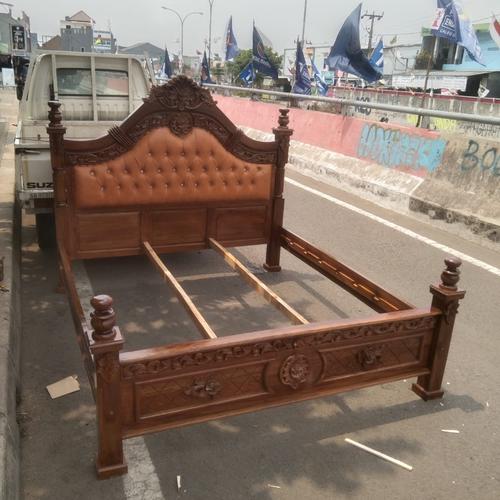 Jual Dipan tempat tidur kayu jati cempaka 180x200 - Kota Bekasi - Toko ...