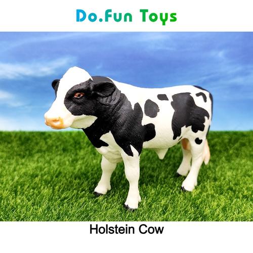 Jual Male Holstein Cow Animal Figure/ Miniatur Mainan Sapi Holstein ...