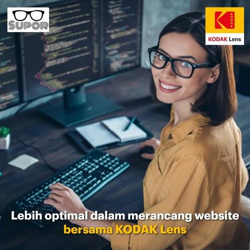 Jual Lensa Progresif Kodak Easy Lens wide view optimal dalam ruangan ...
