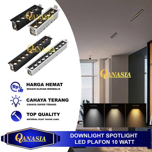 Jual Lampu Downlight Spotlight LED Plafon 10W Kotak Wall Washer 10 Watt ...