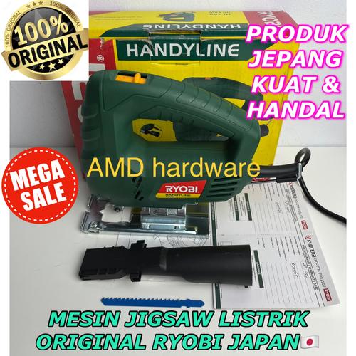 Jual MESIN JIGSAW GERGAJI LISTRIK POTONG KAYU RYOBI JAPAN ORIGINAL HJ ...