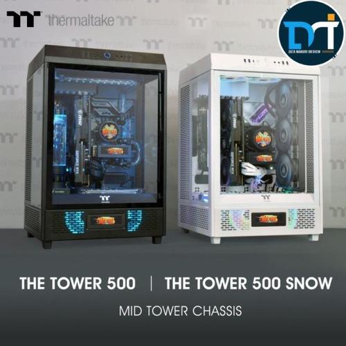 Jual Thermaltake The Tower 500 - Tempered Glass Mid Tower Gaming Case ...
