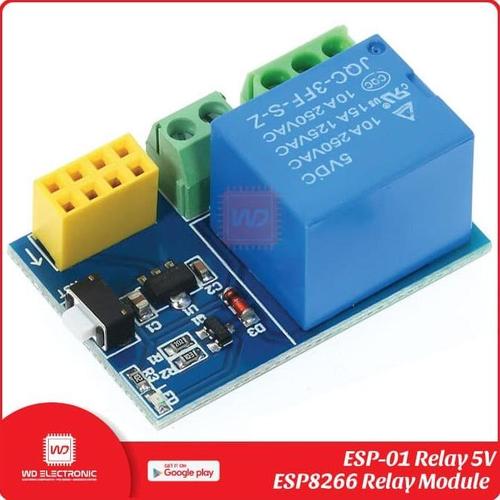 Jual ESP-01 ESP01 RELAY 5V DC MODULE RELAY ESP-01 - Kota Depok ...