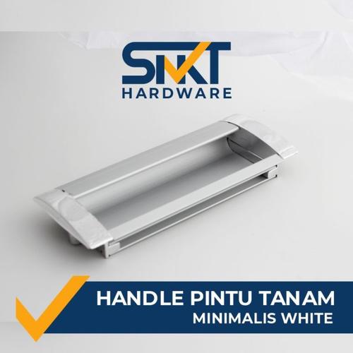 Jual Tarikan Handle Laci Tanam Aluminium Minimalis Anodize Silver ...