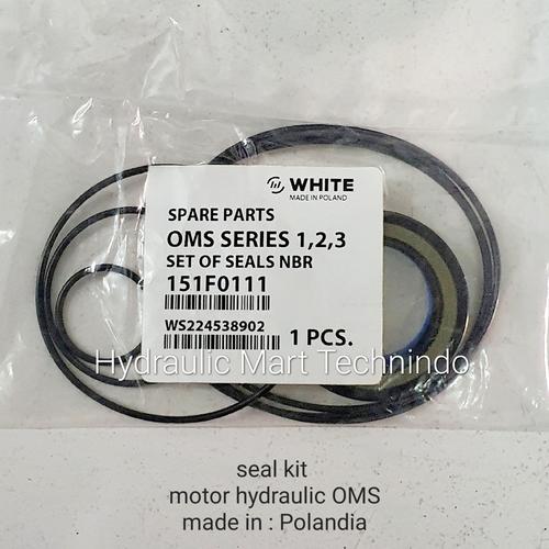 Jual seal kit hydraulic motor OMS orbital motor OMS seal WHITE (Danfoss ...
