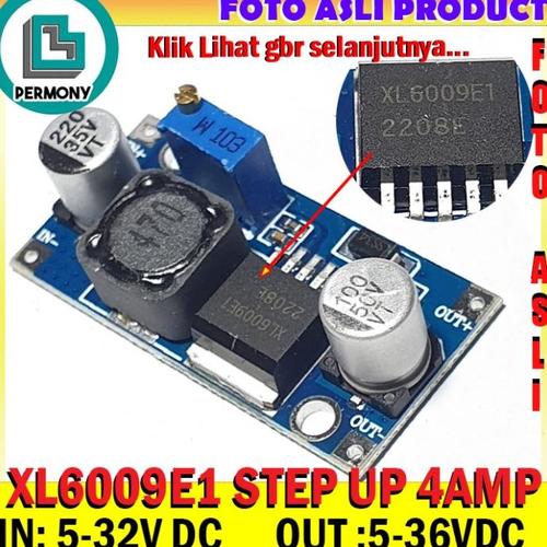 Jual XL6009 4A Stepup DC Boost Converter Step up XL6009E1 Module - Kota ...