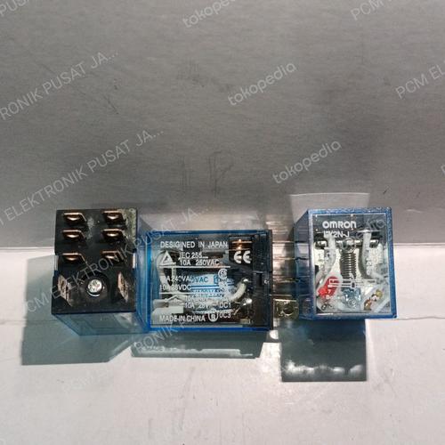 Jual 2721 relay rilai rilay rilei riley omron ly2n ly2 ly 2n 2 n ...