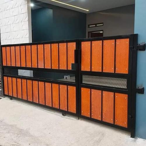 Jual pagar rumah minimalis,lisplang motif kayu+expanded - Kab. Karawang ...