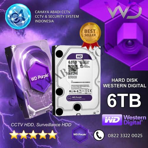 Jual Hardisk 6 TB WD purple sata 3.5 Hdd Internal for Cctv DVR - 6TB - Jakarta Barat - Cahaya ...